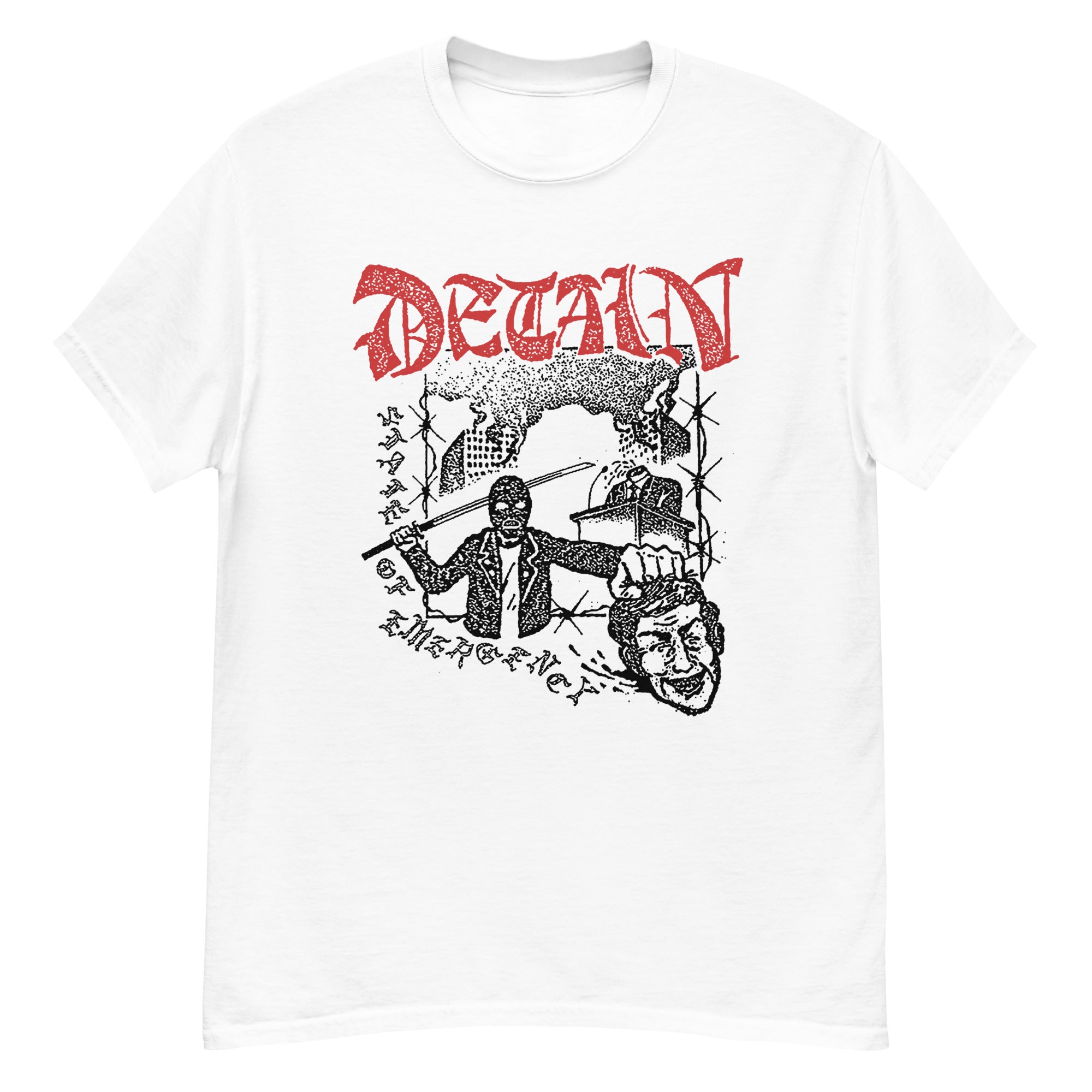 Detain "State of Emergency" T-Shirt (3 color options) – The Basement ...