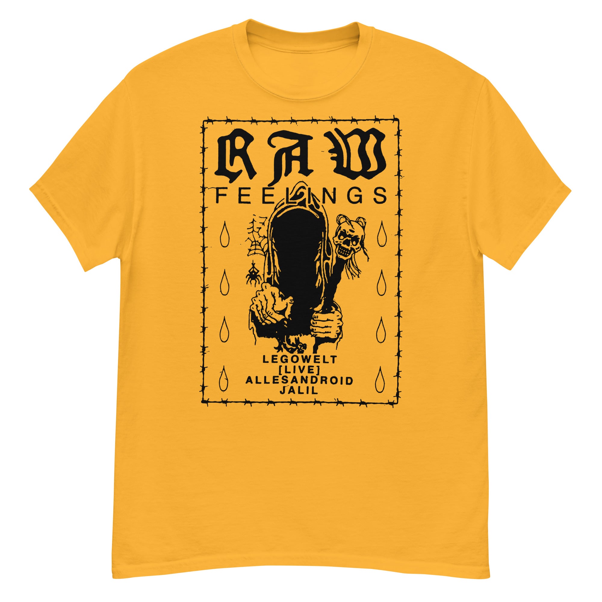 RAW Feelings 2 T-Shirt – The Basement Merch Shop